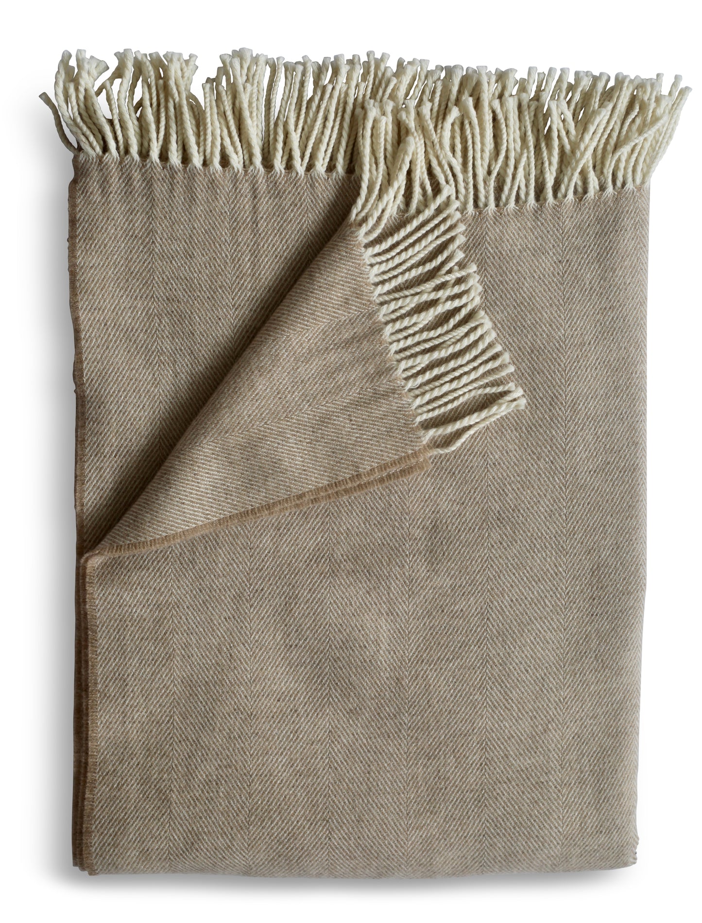 Luxury Blankets & Throws | Lightweight Herringbone Throw – Evangeline
